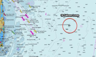 19 Fathom Lump GPS Coordinates